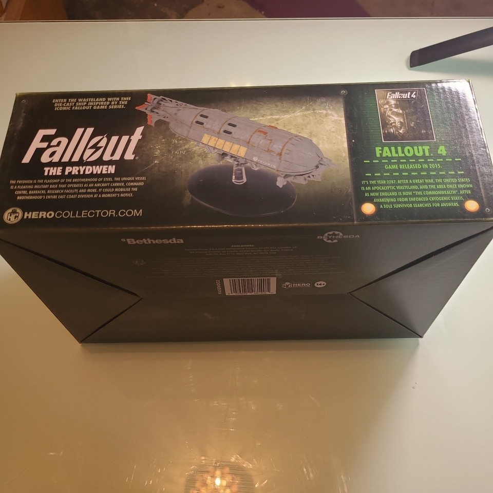Eaglemoss Fallout 4 Brotherhood Of Steel Prydwen Model Figure Ship New ...
