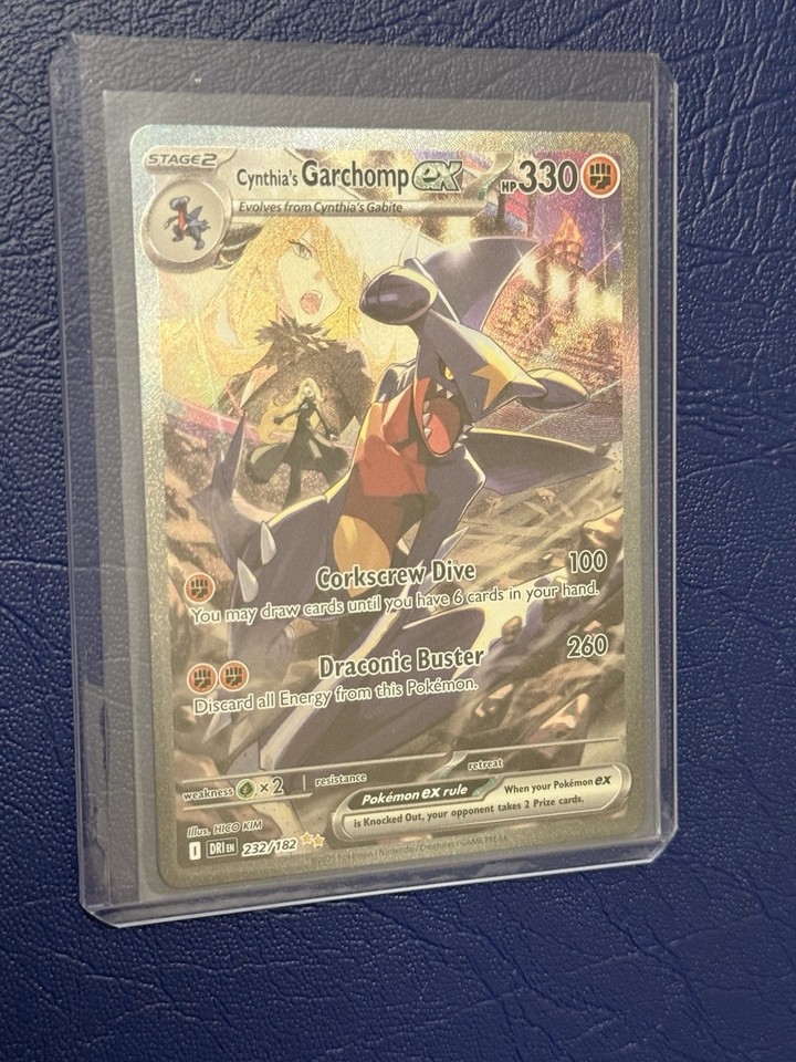 Pokemon Cynthia’s Garchomp ex Destined Rivals 232/182 English SIR | eBay