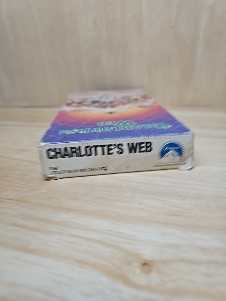 Charlotte’s Web VHS Movie Tape 1973 Paramount Hanna Barbera Hi Fi Color ...