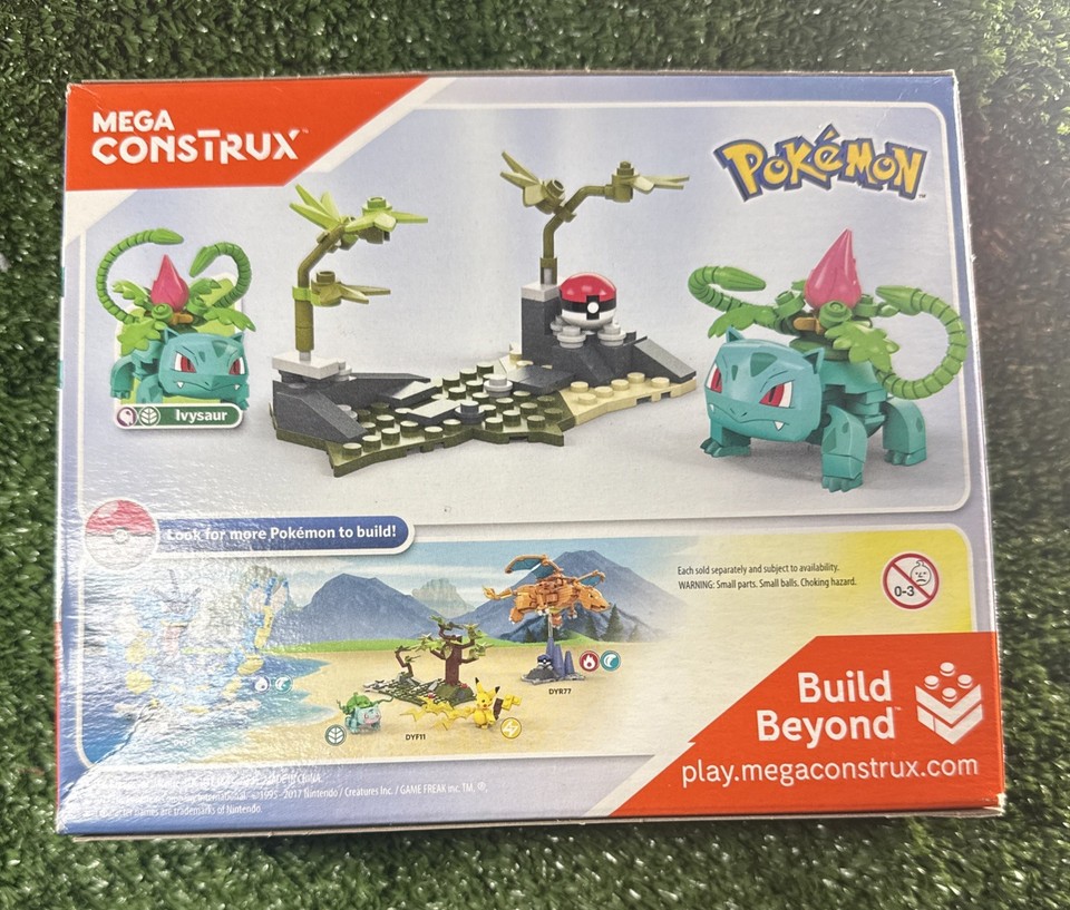 2017 Mega Construx Pokemon Ivysaur Building Set DYF13 New Sealed | eBay