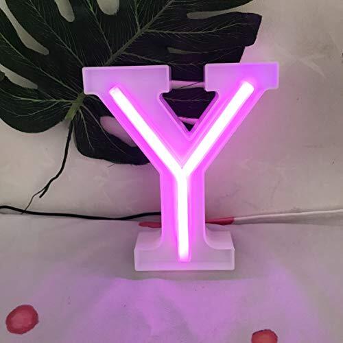 Light Up Marquee Letters Lights Letters Neon Signs, Pink Wall Decor ...