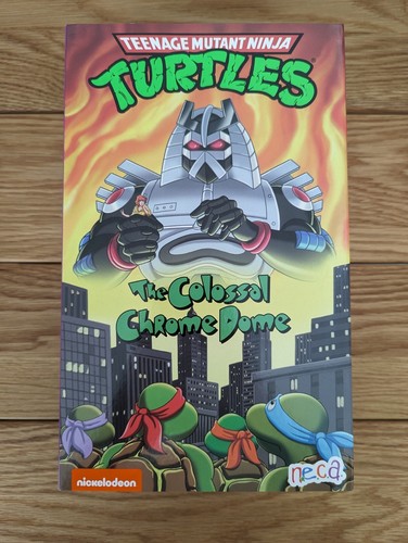 NECA TMNT Cartoon Chrome Dome Action Figure NEW | eBay