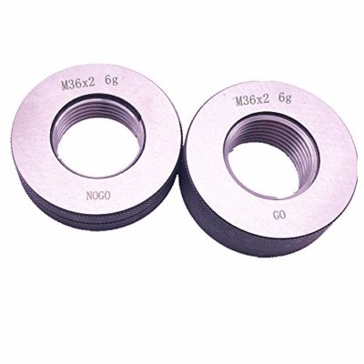 M36 x 2 thread ring gage 6g GO NOGO 100% calibrated by expedited DHL ...