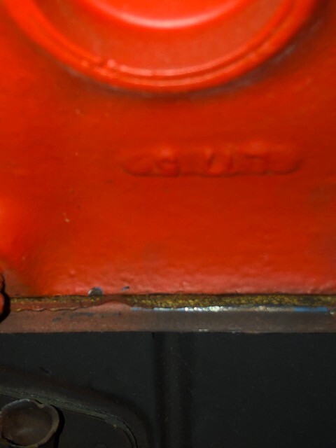 BBC, 396 Short Block, 3855961, Chevy, 1966. Cast L175 (Dec 17 65) date ...