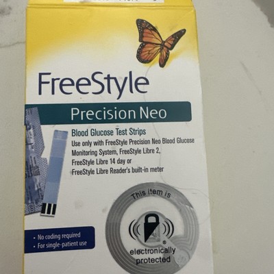 FreeStyle Precision Neo Blood Glucose Test Strips, 50 Ct!! 93815715795 ...
