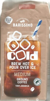 BARISSIMO COLD BREW Medium GROUND COFFEE 12-OZ BAG EXP 05/26 | eBay