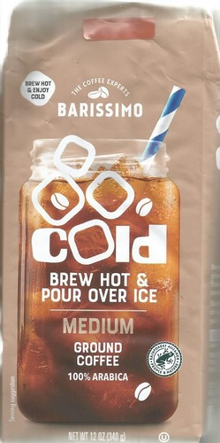 BARISSIMO COLD BREW Medium GROUND COFFEE 12-OZ BAG EXP 05/26 | eBay
