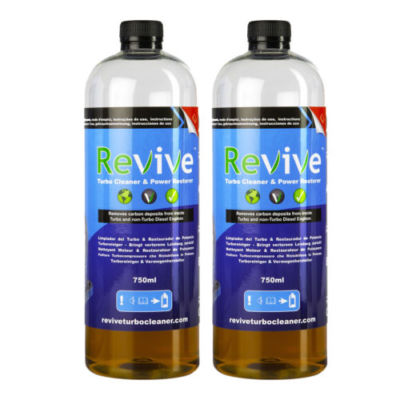 2x Revive Turbo Cleaner Refill 750ml Turbo Cleaner & Power Restorer ...