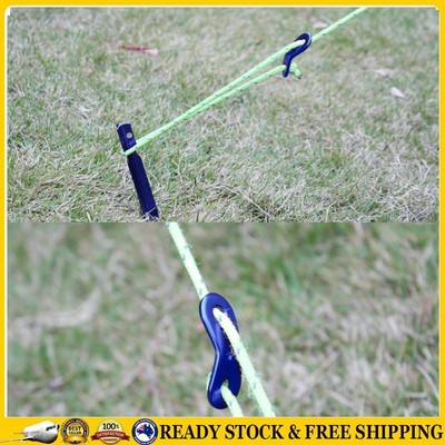 5pcs Quick Knot Anti Slip Aluminum Alloy Tent Wind Rope Buckle ...