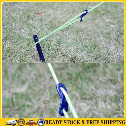 5pcs Quick Knot Anti Slip Aluminum Alloy Tent Wind Rope Buckle ...