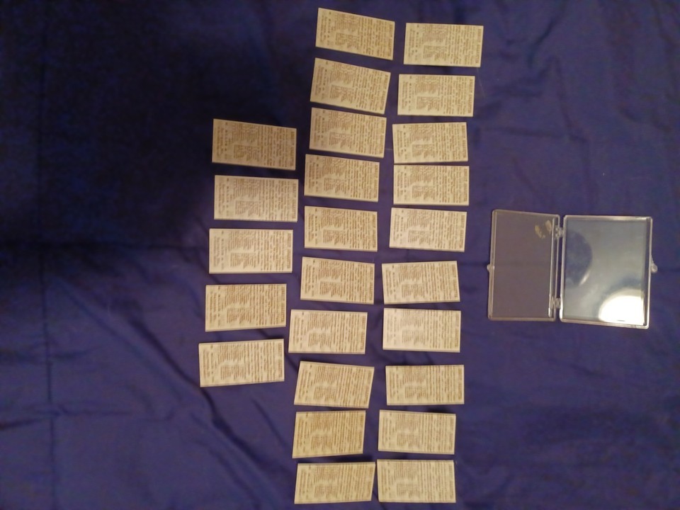 1989 MCIL 1890 Rrcruit Civil War Generals Reprints 25 Mint Cards | eBay