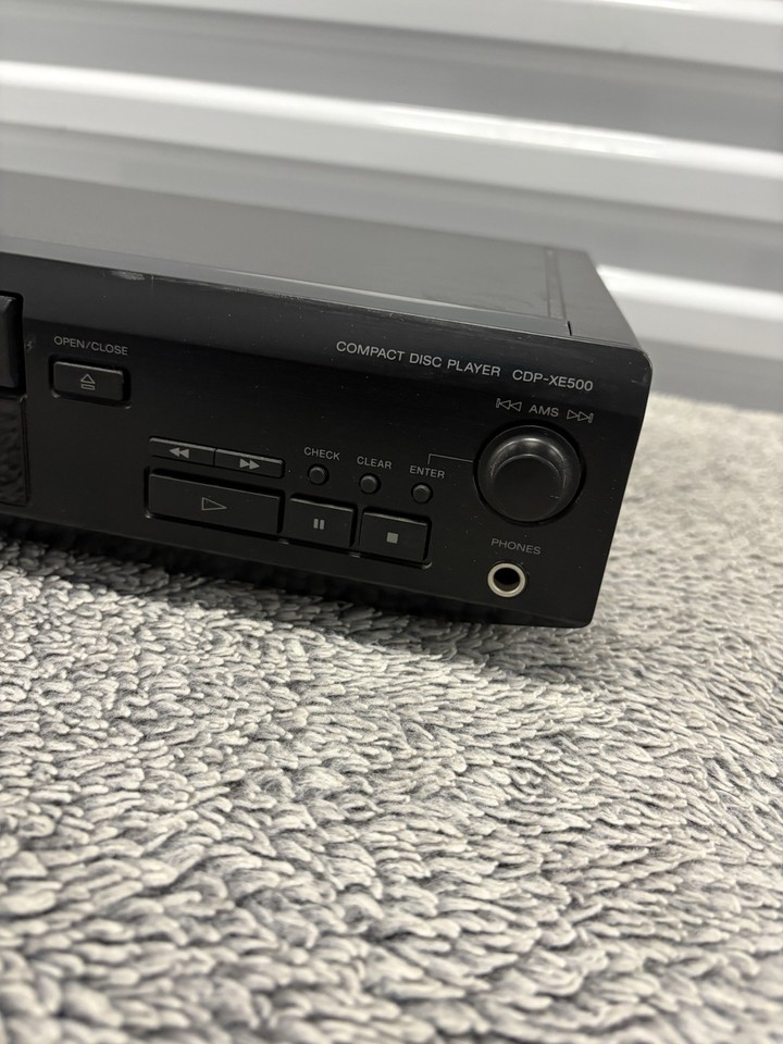 SONY CD Player High Density Linear Converter CDP-XE500 | eBay
