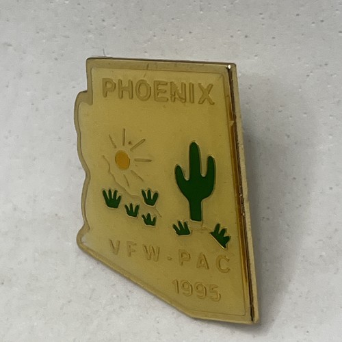 Phoenix Arizona VFW Veterans Of Foreign Wars Military Enamel Lapel Hat ...