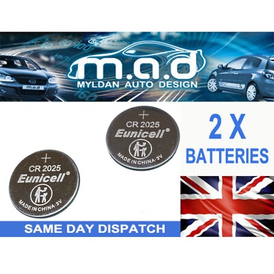 2 X BATTERIES FOR AUDI A1 A3 A4 A5 A7 A8 S3 S4 S5 RS3 RS4 RS5 RS6 KEY ...