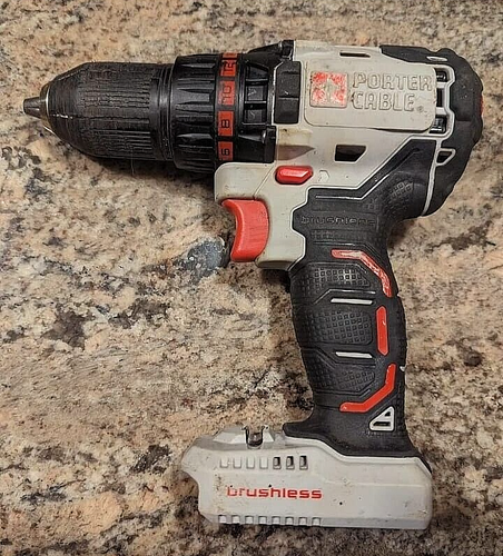 PCC608 Drill Driver 1/2 Inch BRUSHLESS porter cable Cordless 20V MAX ...