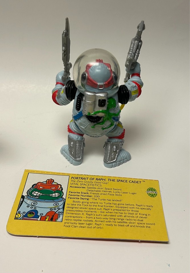 Space Cadet Raph TMNT Teenage Mutant Ninja Turtles Figure Complete 1990 ...