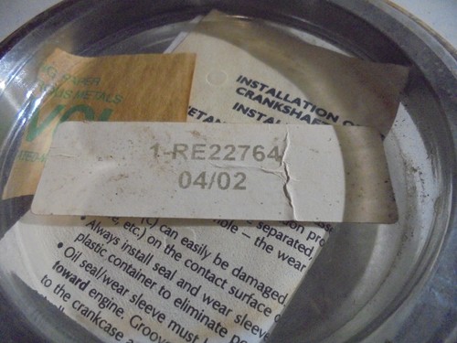 OEM John Deere Rear Oil Seal Part # RE22764 | eBay