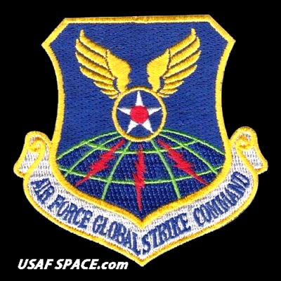 AUTHENTIC AIR FORCE -GLOBAL STRIKE COMMAND- AFGSC -USAF VEL PATCH MINT ***** | eBay