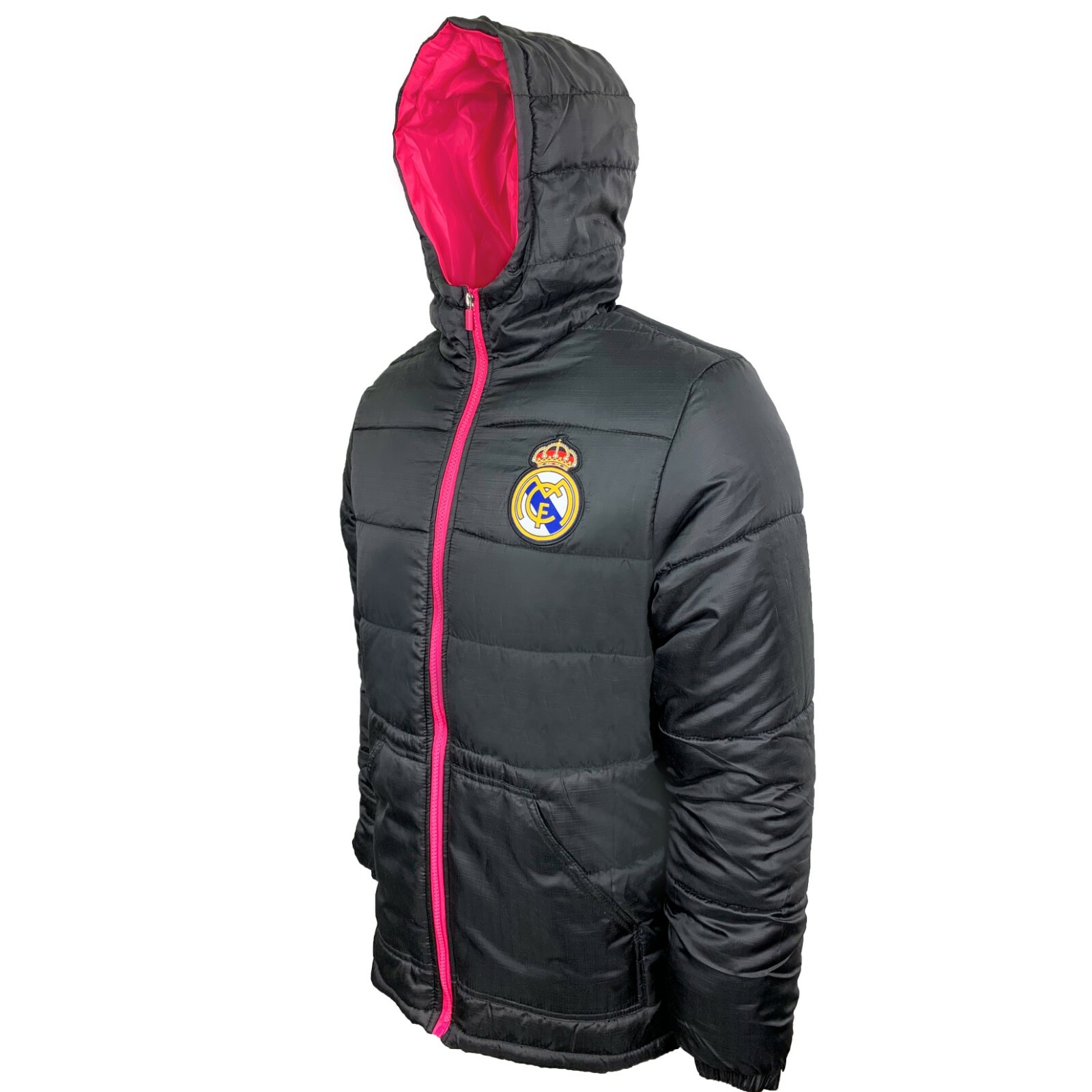 Real Madrid Padded Jacket - Official Rhinox Merchandise - Winter Wear ...