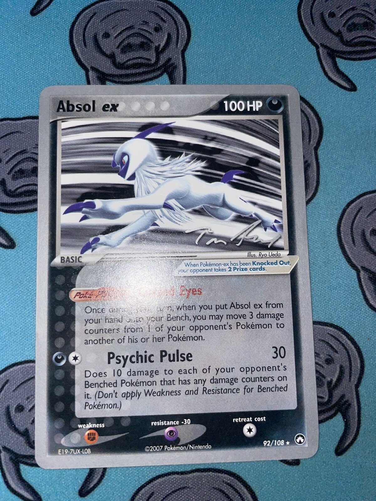Pokémon TCG Absol ex World Championship 2007 Singles Rare for sale ...