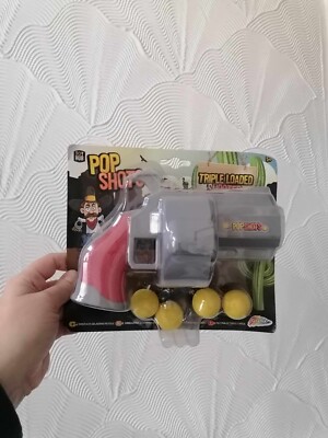 Grafix Toy Hub - Pop Shots triple loaded shooter | eBay UK