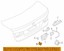 OEM BMW HYBRID M3 M4 GTS F30 F32 F35 F80 F82 STRIKER BOOT LID ...