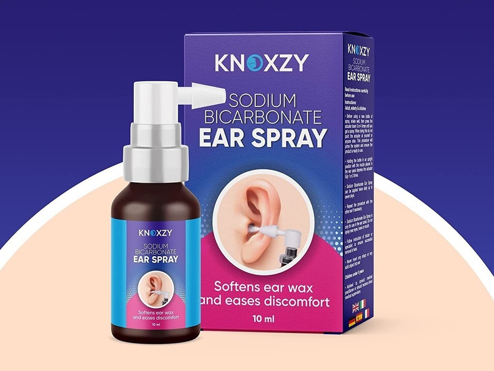 Sodium Bicarbonate Ear Spray For Itchy Ears Ear Drops & Ear Spray Wax ...