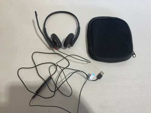 Plantronics Poly Black Wire USB Over Ear Head Set 300 DA USB-A ...