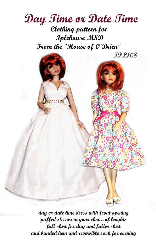 IPL108 Day time or Date time pattern to fit Iplehouse MSD girls | eBay