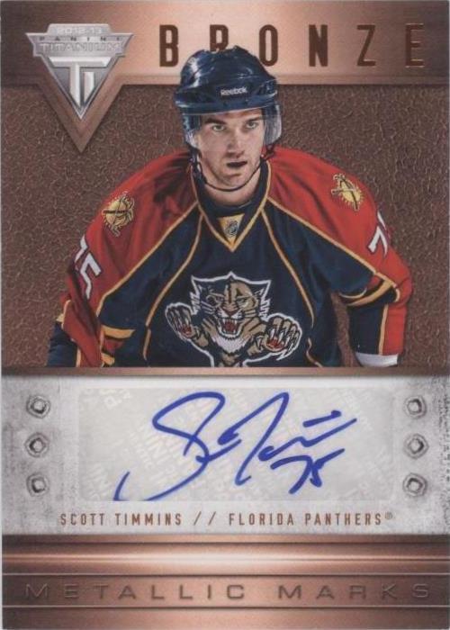 2012-13 Panini Rookie Anthology - Titanium Metallic Marks Autographs ...