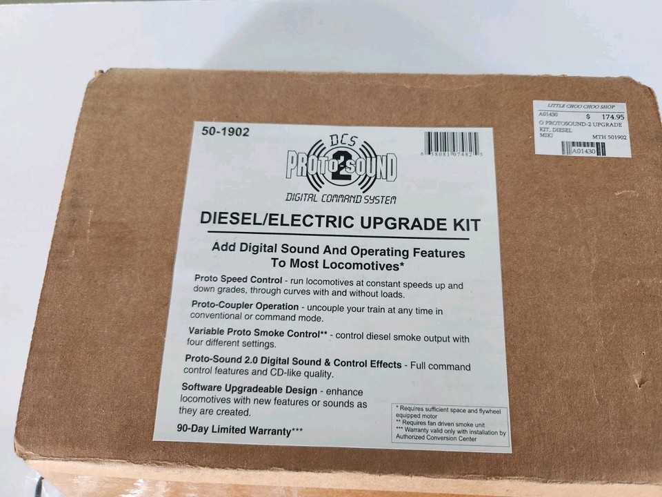 MTH 50-1902 PROTO SOUND 2.0 DIESEL ENGINE UPGRADE KIT - O SCALE New | eBay