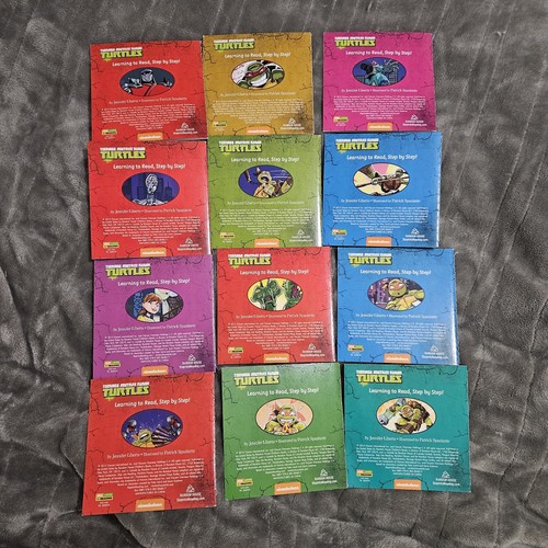 Step Into Reading Teenage Mutant Ninja Turtles Phonics 12 Book Set ...