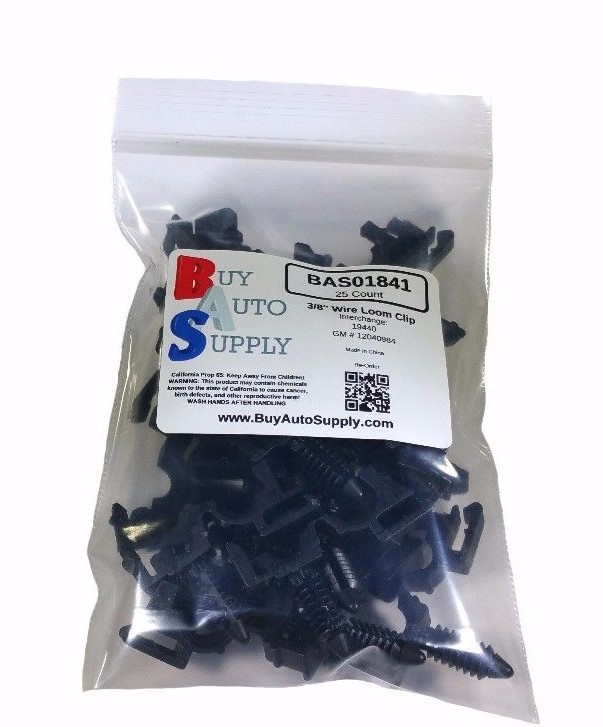 Wire Loom Routing Clip Split Loom Conduit Harness Fits GM 12040984 ...