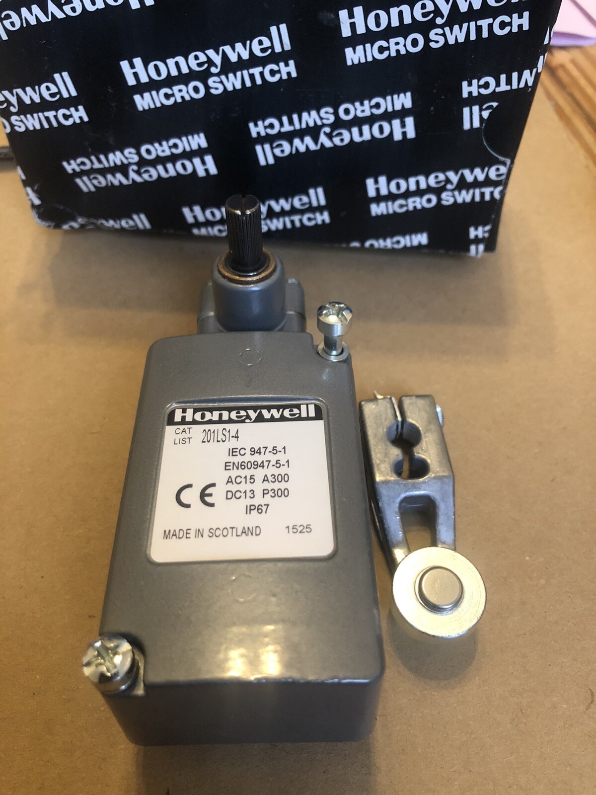 Honeywell Limit Switch 201LS14 HONEYWELL 201LS1-4 IP67 AC15 A300 DC13 ...