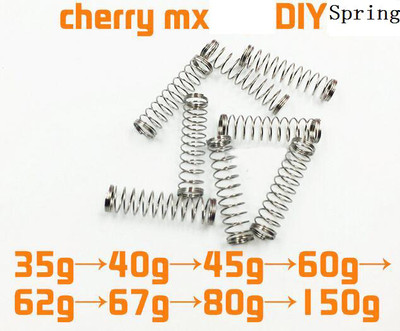110pcs Switches Spring for Cherry MX DIY Mechanical Gaming Keyboard | eBay