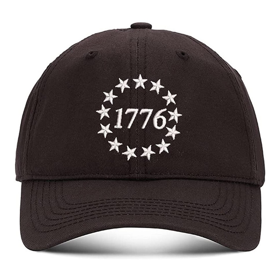 Men Baseball Cap US Stars 1776 Embroidery Hat Embroidered Hats Cotton ...