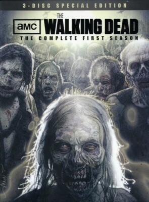 Walking Dead AMC Complete First Season 1 DVD 3-Disc Set Special Edition ...