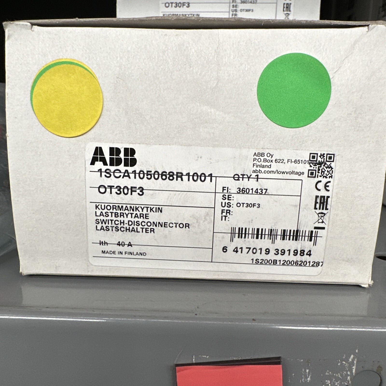 ABB OT30F3 ABB Disconnect Switch for sale online | eBay