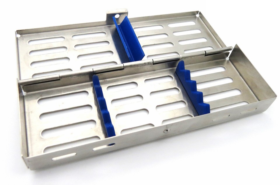 Dental Sterilization Cassette Autoclave Tray Rack of 7 Tool Premium ...