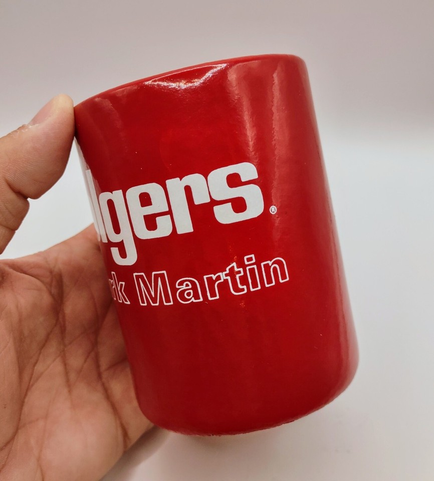 VINTAGE Kool Kan Can Koozie 90s Mark Martin Folgers NASCAR Collectible ...