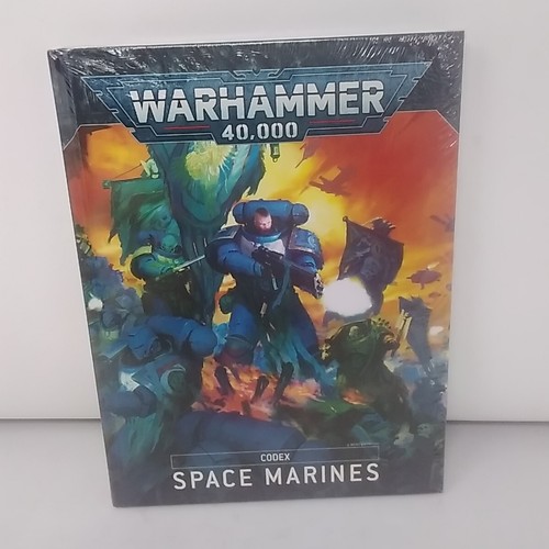 Games Workshop Warhammer 40k Codex: Space Marines 9th Edition Hardcover ...