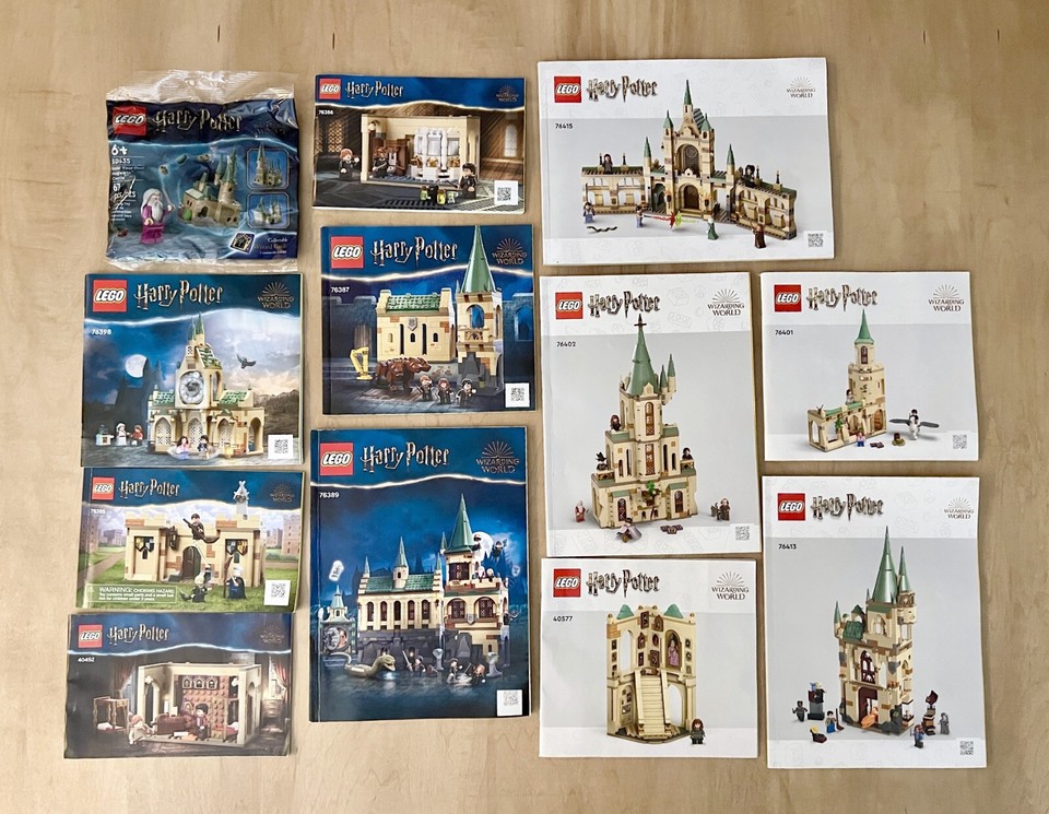 LEGO Harry Potter Hogwarts Castle 2021 20th Anniversary Modular w/ Mini ...