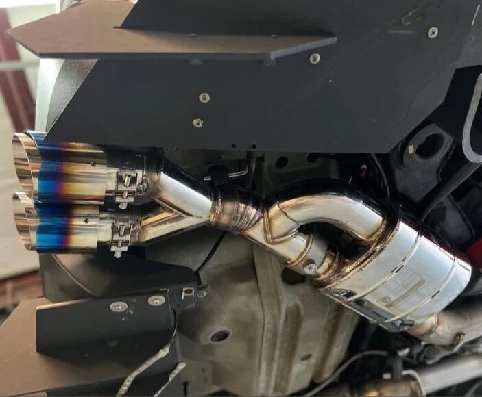 Valvetronic Designs Valved Dual Mufflers 3" Single In/Out w/ Valve ...