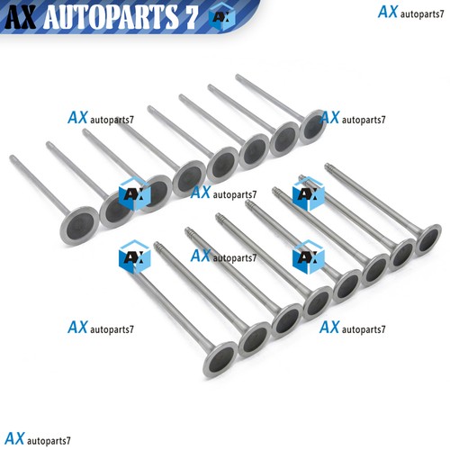 16pcs Intake Exhaust Valves For BMW 328i 520i X3 F10 F22 F30 E84 E89 ...