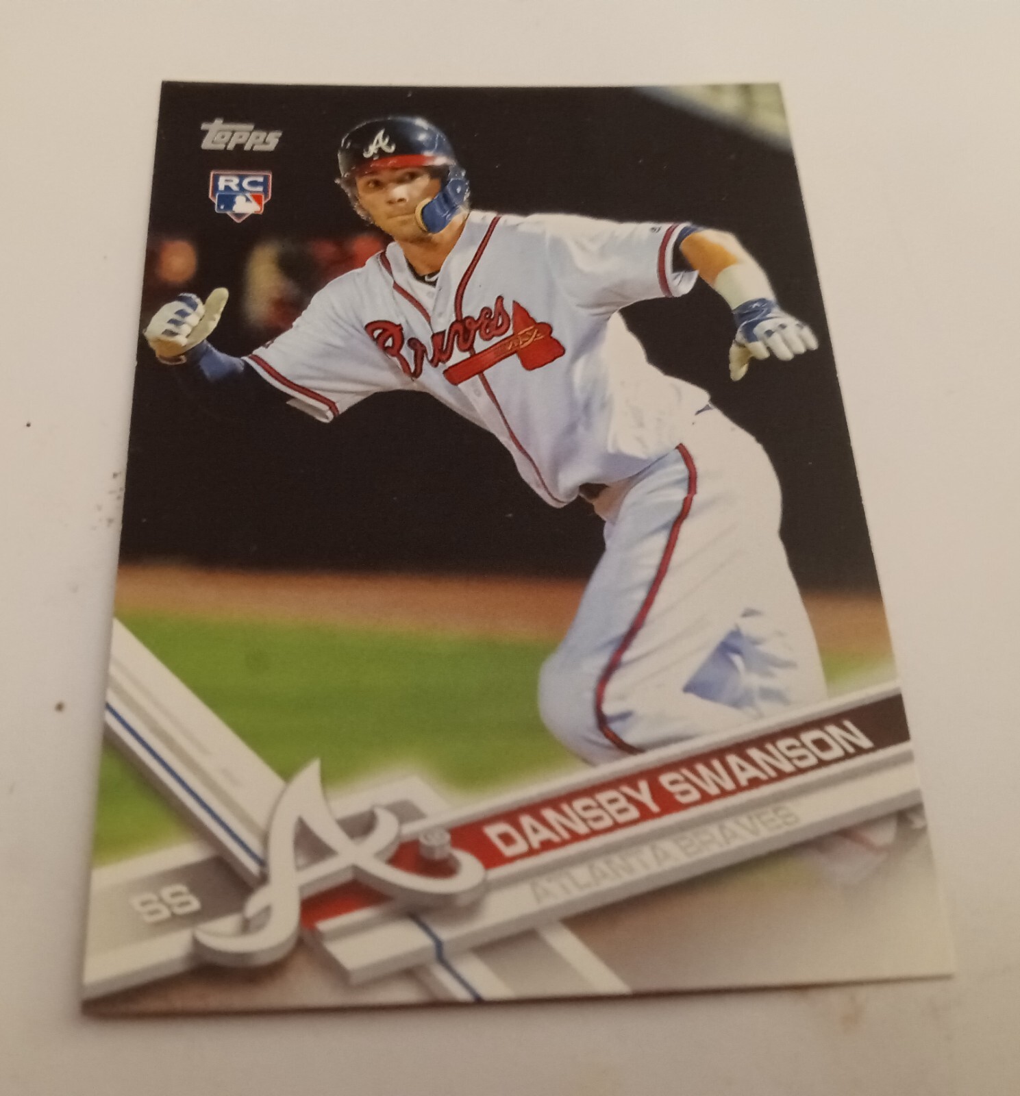 2017 Dansby Swanson Topps MLB Baseball ROOKIE Card #87 MINT RC Chicago Cubs | eBay