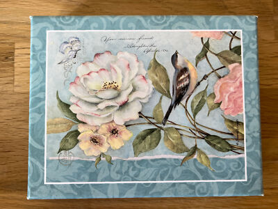New Open Box Notecards Cottage Birds by Susan Winget 13 Cards with ...