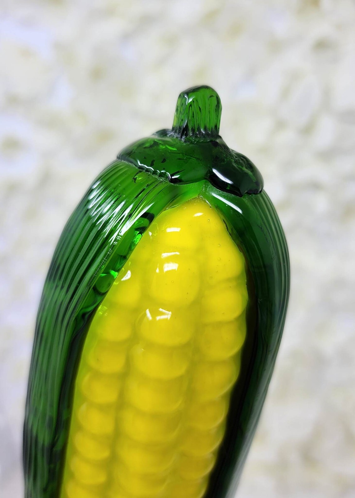 Unbranded Vintage Blown Glass Ear of Sweet Corn 7" Vegetable ...