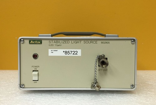 Anritsu MG96A, LED 1.3 um, 115 VAC, Stabilized Light Source | eBay