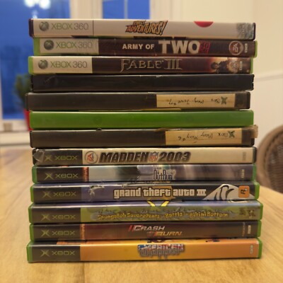 Microsoft Xbox & Xbox 360 Games - Lot of 12 | eBay
