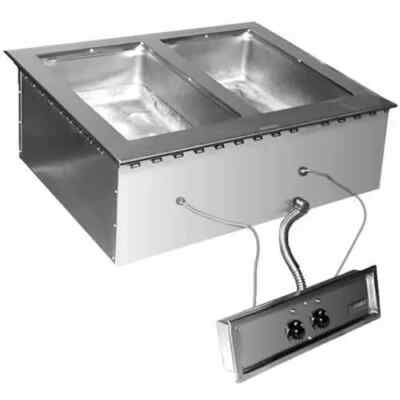 Eagle Group SGDI-2-240T6 Drop-in Wet or Dry Type Hot Food Well Unit ...